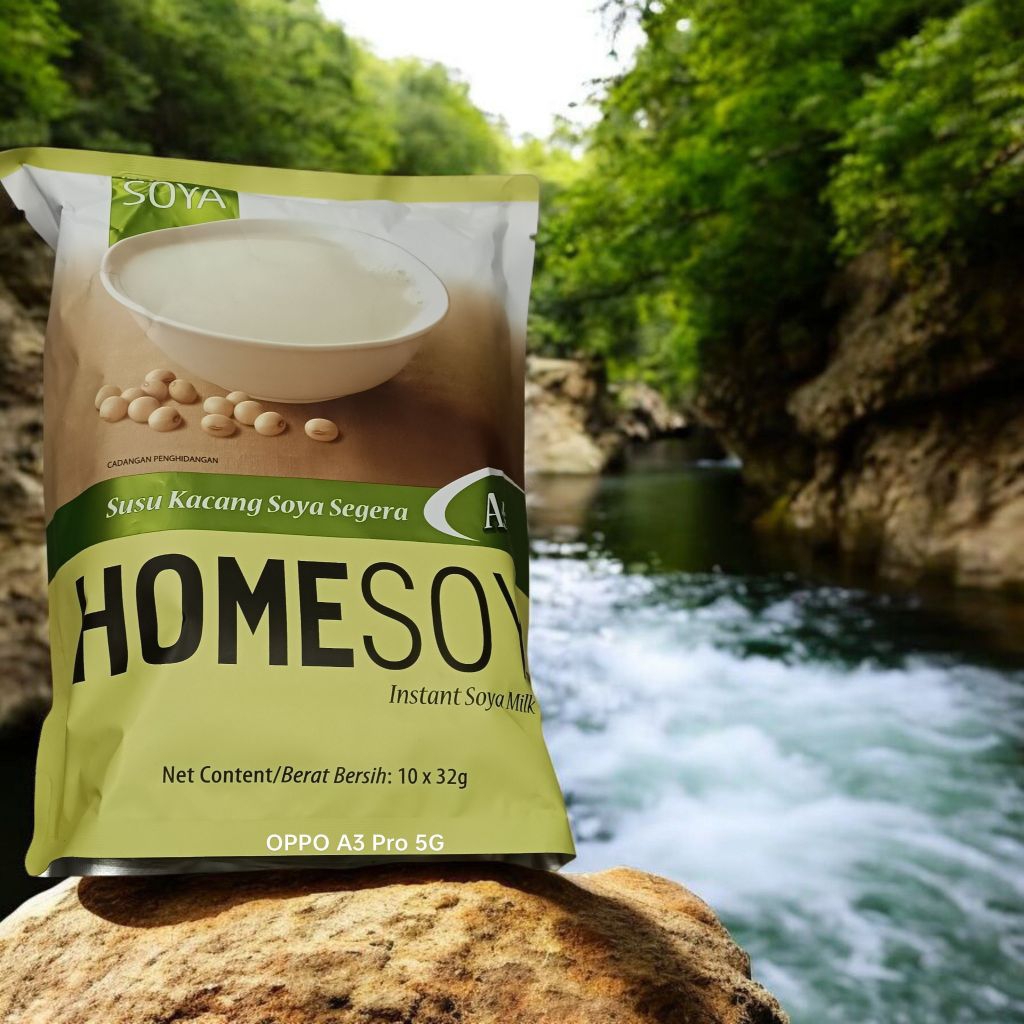 Homesoy Instant Soy Milk 10x32g | Shopee Singapore