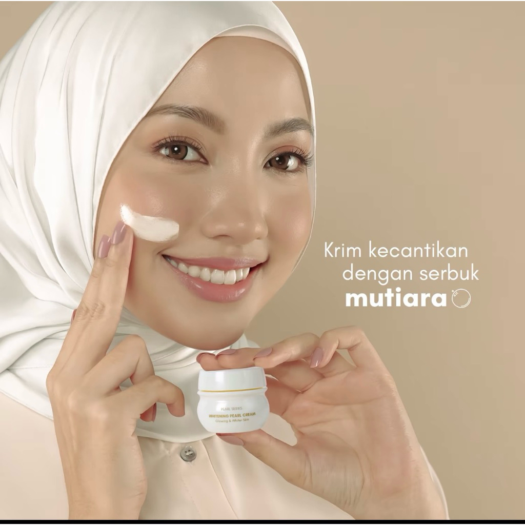 WHITENING PEARL CREAM SPF 15-krim muka asas-foundation cream-bedak asas ...