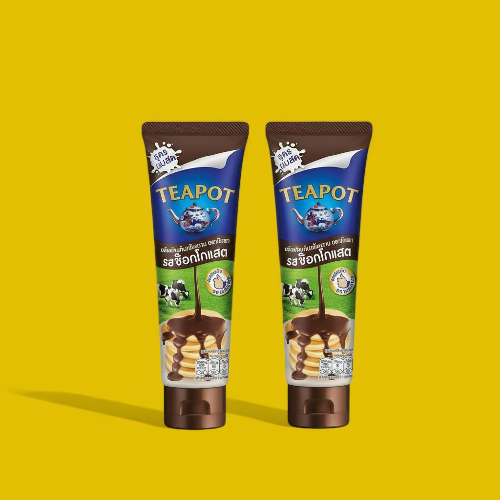 Chocolate Flavored Milk tube 180g | Shopee Singapore