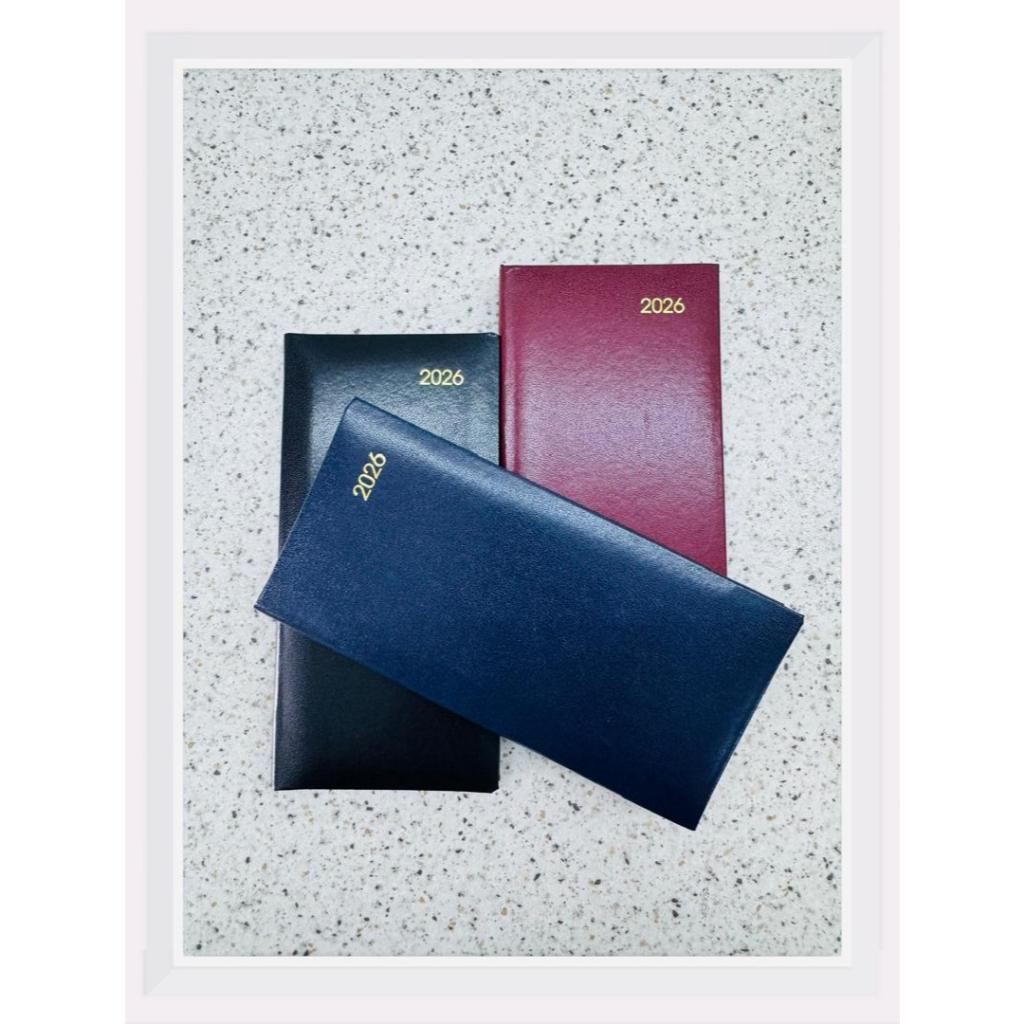 Slim Diary PVC Cover 2026/Slim Diari Pvc Cover2026/Long Small Diary ...