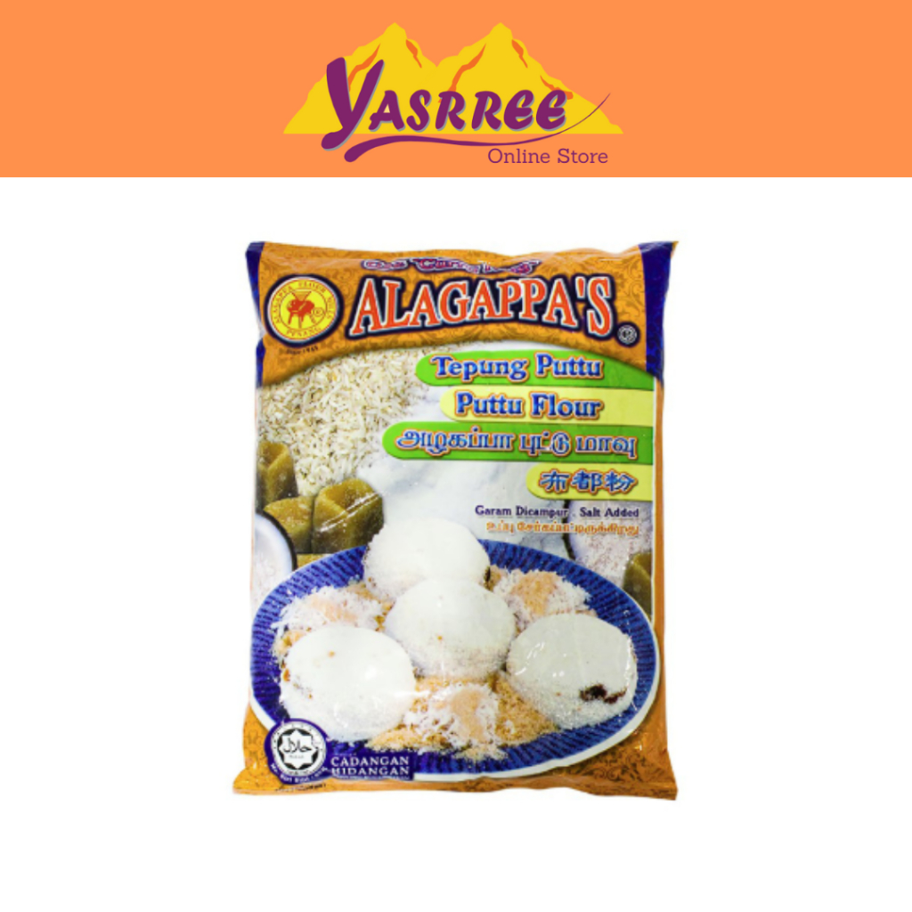 Alagappas Puttu Flour 500g | Traditional South Indian Steamed Rice ...