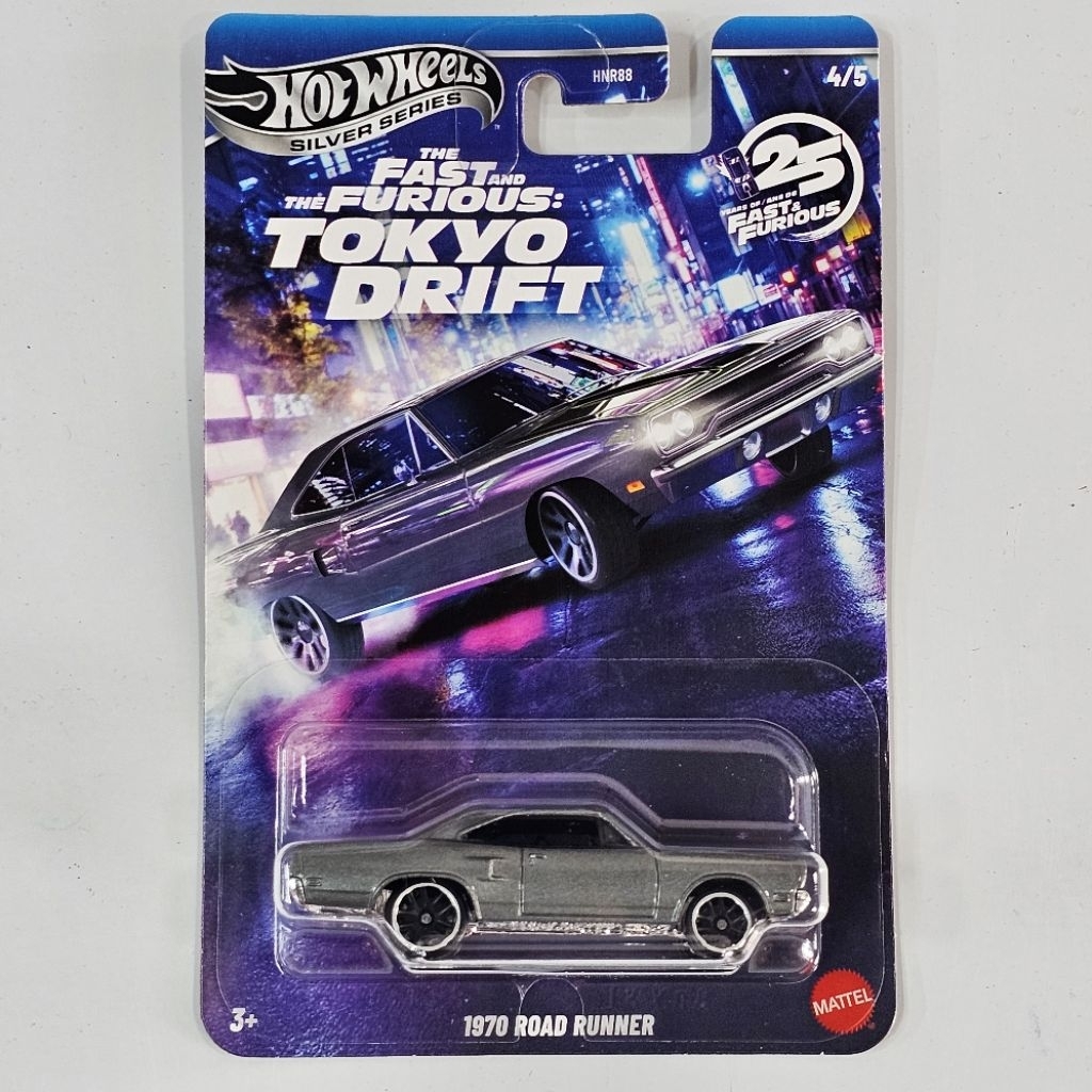 2026 HOT WHEELS EXCLUSIVE SILVER SERIES 1970 ROAD RUNNER FAST AND ...