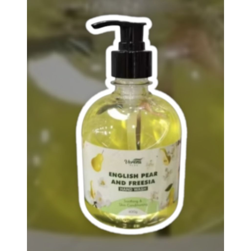 VERONA PLUS English Pear & Freesia Hand Wash 400g | Shopee Singapore