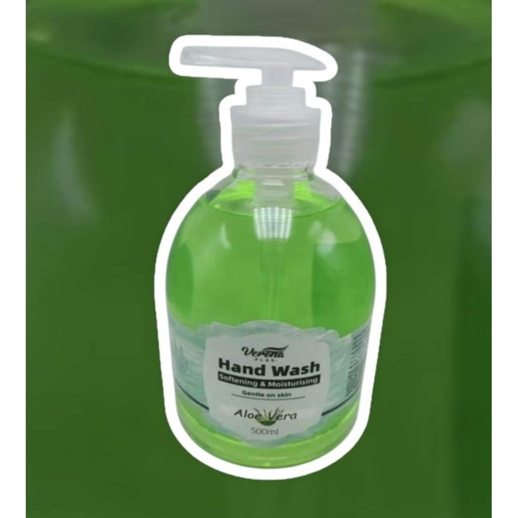 VERONA PLUS Hand wash Gentle To Skin Aloe Vera Fragrance 400g | Shopee ...