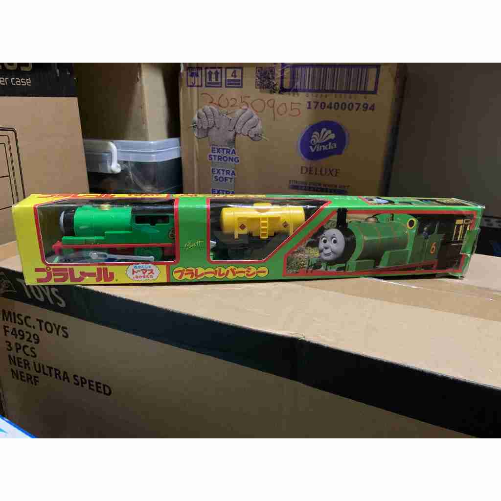 Preloved Tomy Plarail Thomas and Friends Percy back in box | Shopee ...