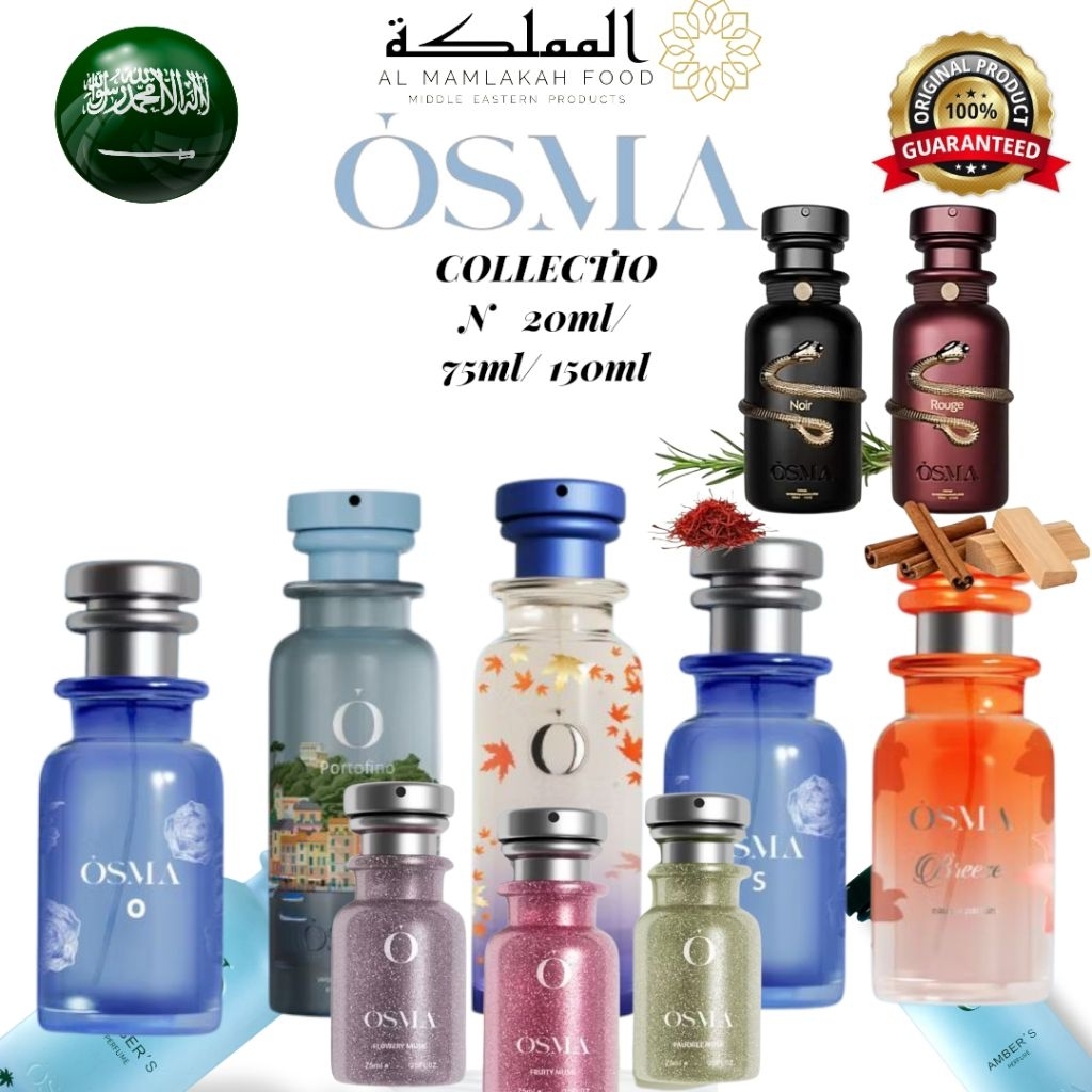 OSMA PERFUMES FULL SIZE BOTTLES (20ML 75ML 150ML) FROM SAUDI ARABIA ...