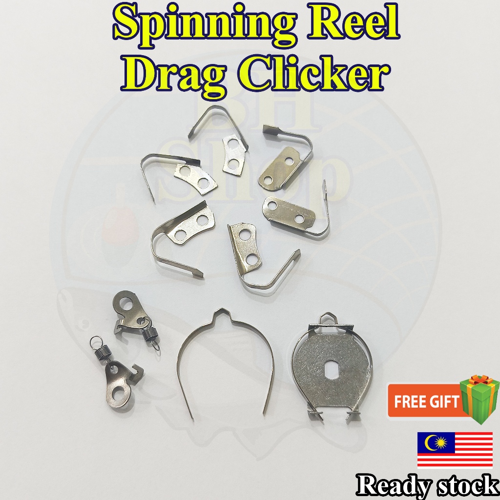 Spinning Reel Clicker Bunyi Drag Alarm Mesin Pancing fishing alert ...