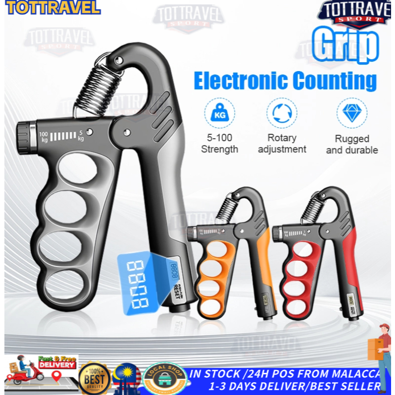 Hand Gripper Finger Grip Power Forearm Strength Muscle Recovery Workout ...