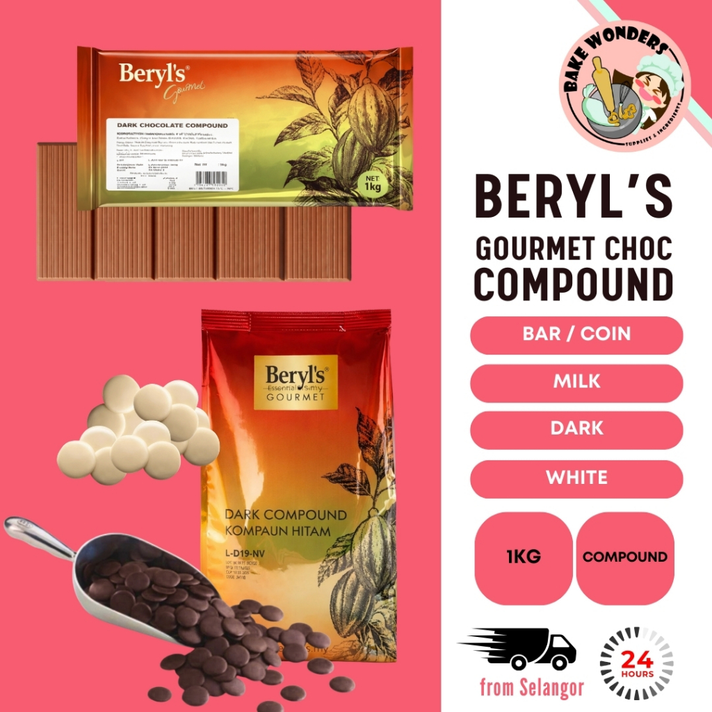 Beryls Compound Coins, Beryls Compound Bar, Cooking Chocolate, Milk ...