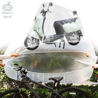 Disposable Bicycle Rain Cover Portable Waterproof Dustproof Anti UV for ...