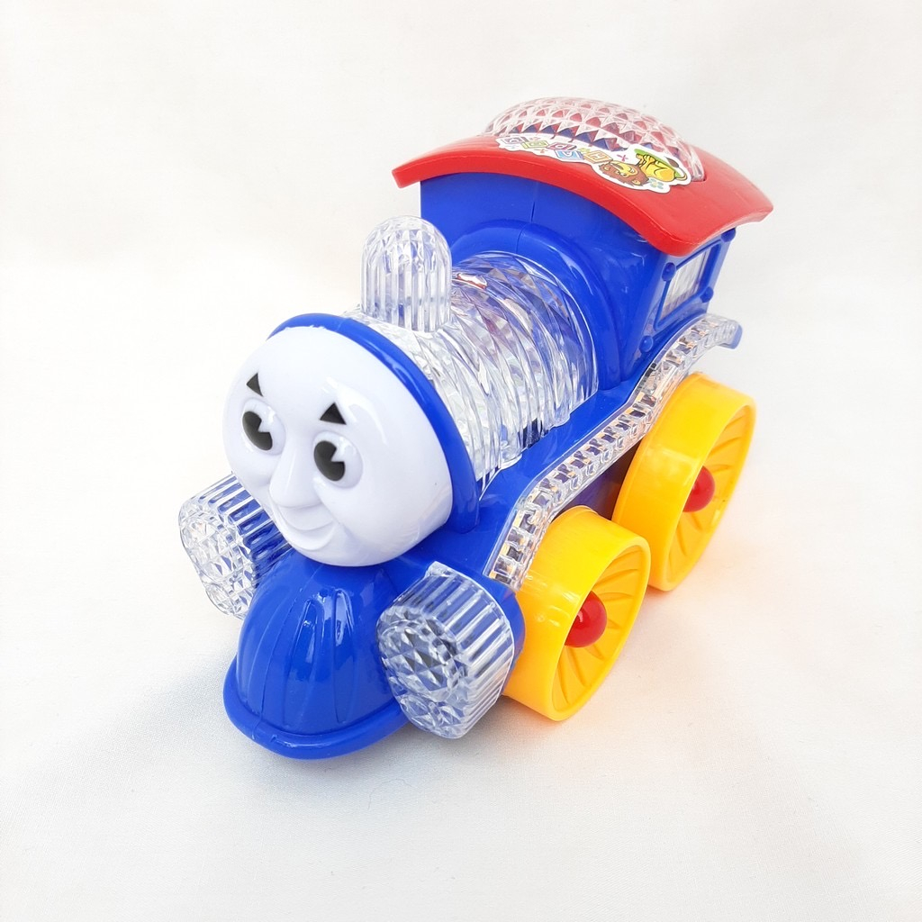 Train Toys Bump and Go Dancing Train with Music Train Mainan kereta api ...