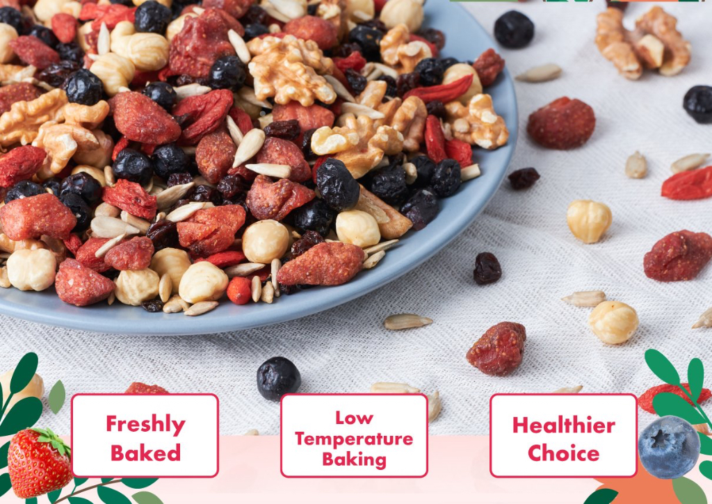 Signature Market Triple Berry Trail Mix (110g) | Shopee Singapore