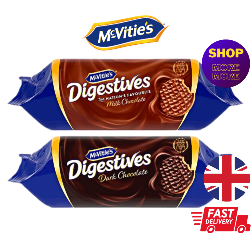 [CASHBACK ] McVities Milk Chocolate Digestive / Dark Chocolate ...