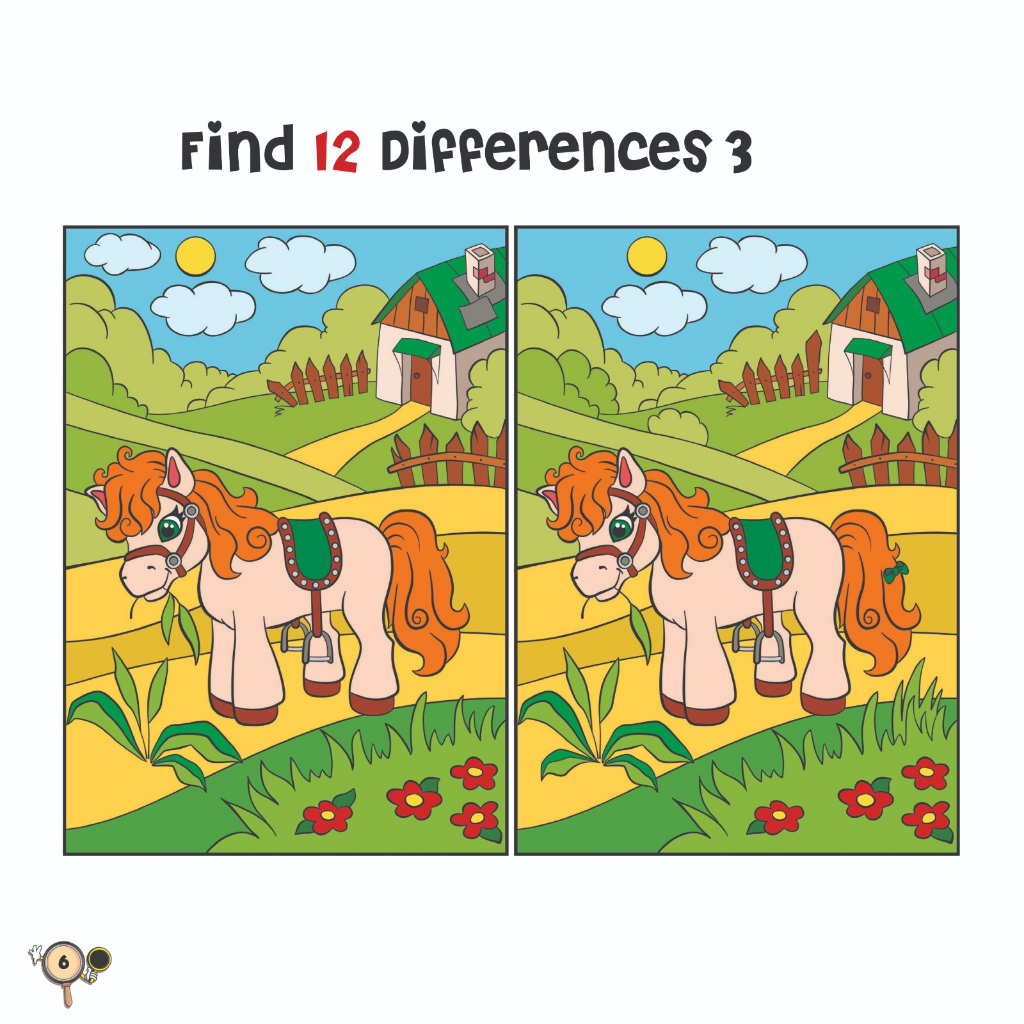 Spot the Difference and Fun With Mazes | Puzzle Book | Buku Aktiviti ...