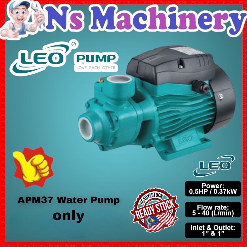 Leo Apm37 Peripheral Water Pump 0.5hp/Leo Water Pump With Pressure ...