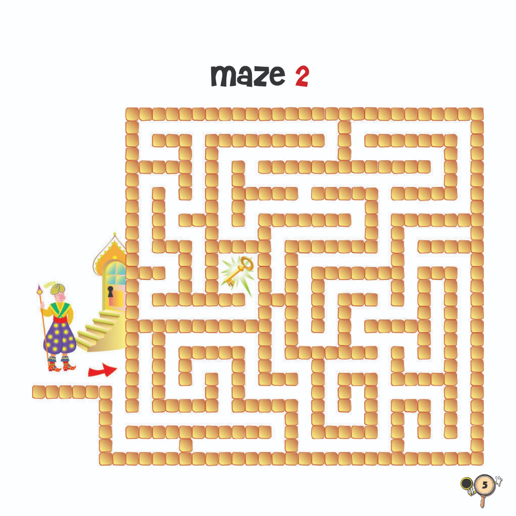 Spot the Difference and Fun With Mazes | Puzzle Book | Buku Aktiviti ...