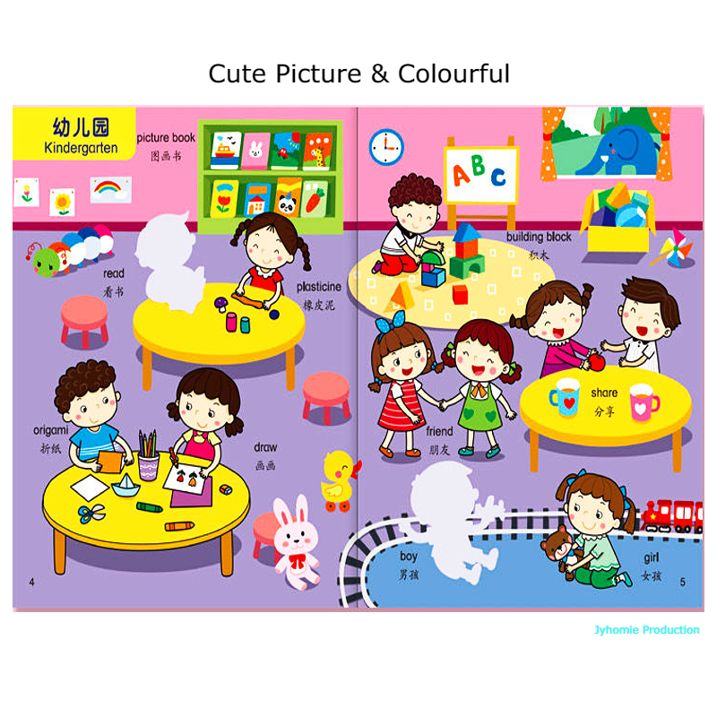 Sticker Book for Kids Sticker ABC Children Book Buku Tampal Stiker Kids ...