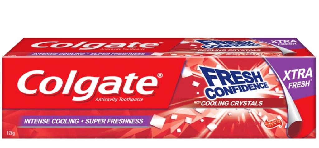 Colgate Toothpaste Triple Action 2x175g 5x20g Fresh Confidence 193g ...