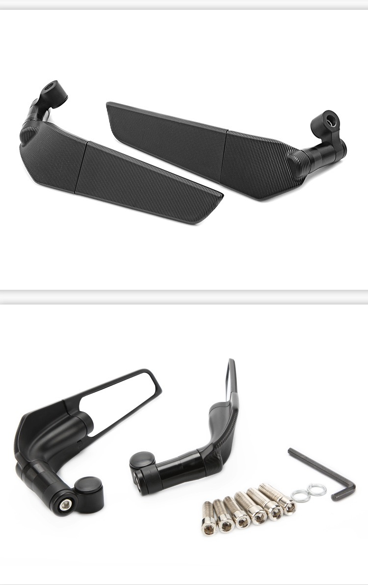 SIDE MIRROR - YAMAHA XMAX 250 / 300 /350 WINGLET DESIGN CNC | Shopee ...