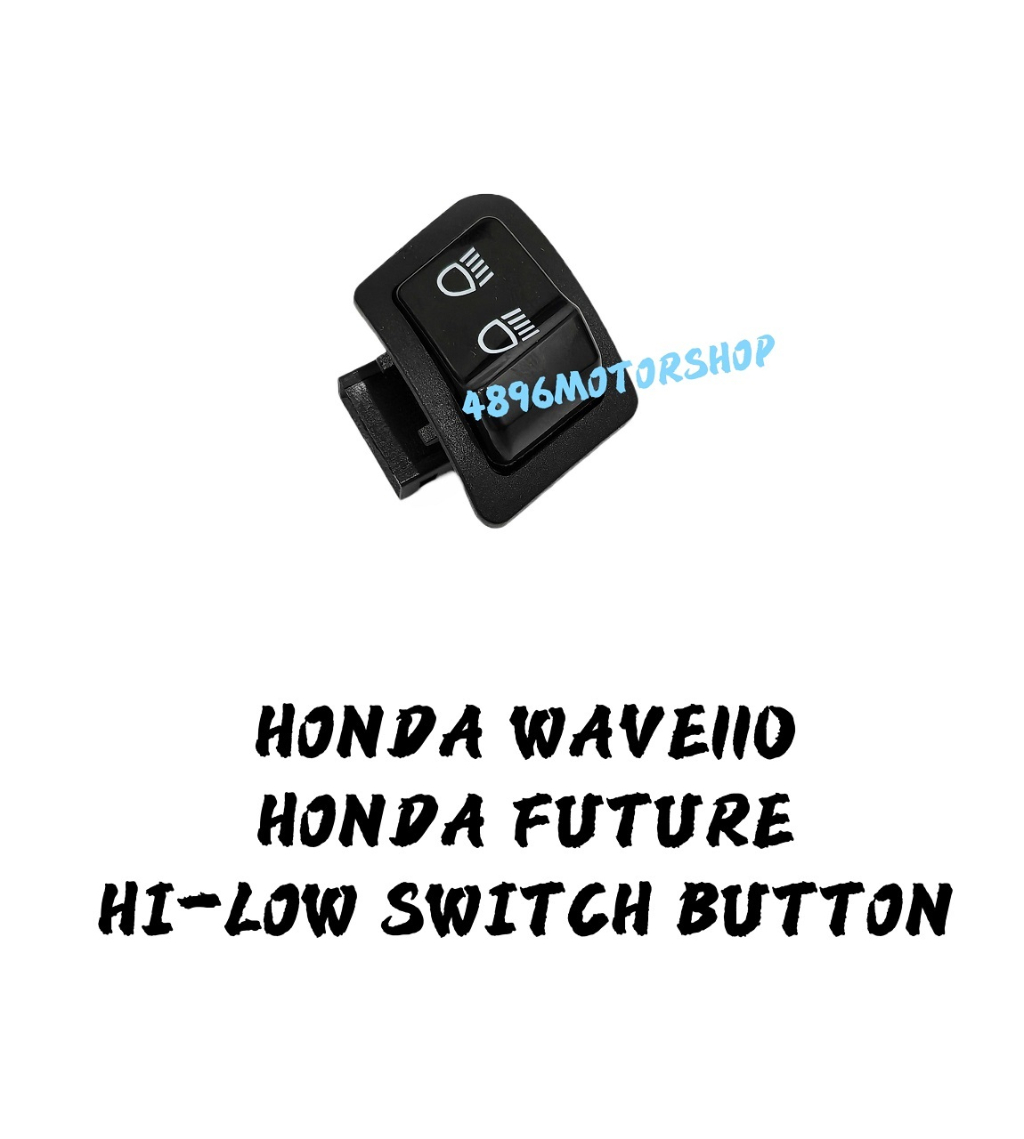 Honda FUTURE125 FUTURE 125 WAVE110 WAVE 110w110 HIGH LOW SWITCH BUTTIN ...