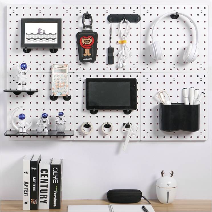 Pegboard Perforated Display Board Wall Display Rack Peg Board Wall ...