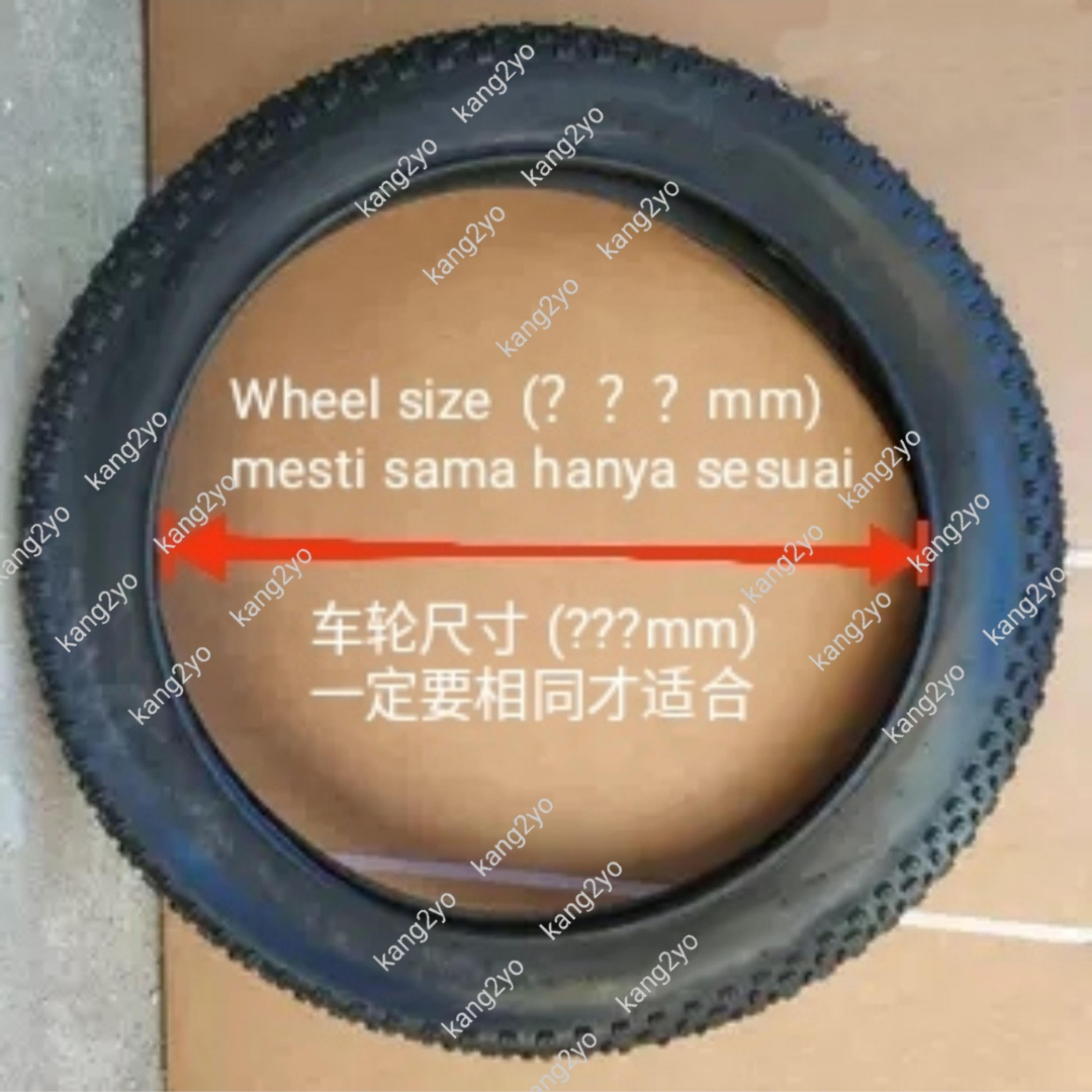 Tayar Basikal 12" 16" 18” 20" 24" 26" 27” 28” 700 MTB BMX Budak City ...