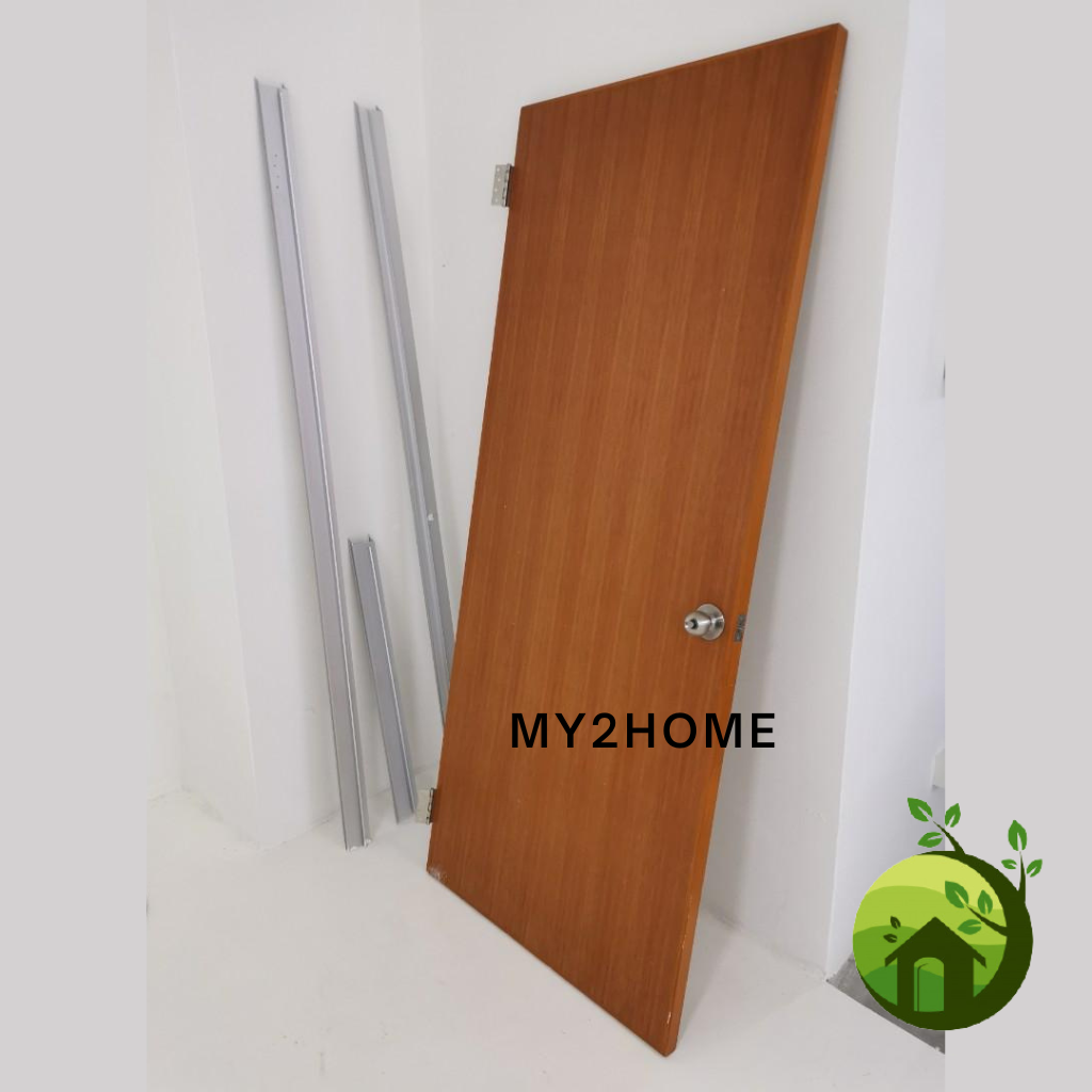 Partition Frame Pintu (1set) /Door Jamb Aluminium/ Partition Besi ...