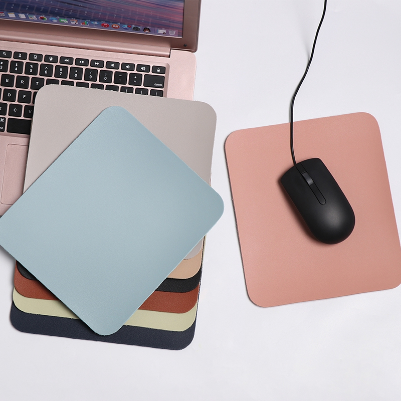 DOUBLE-SIDED 》 Waterproof Leather Mousepad Smooth Mouse Pad Laptop ...