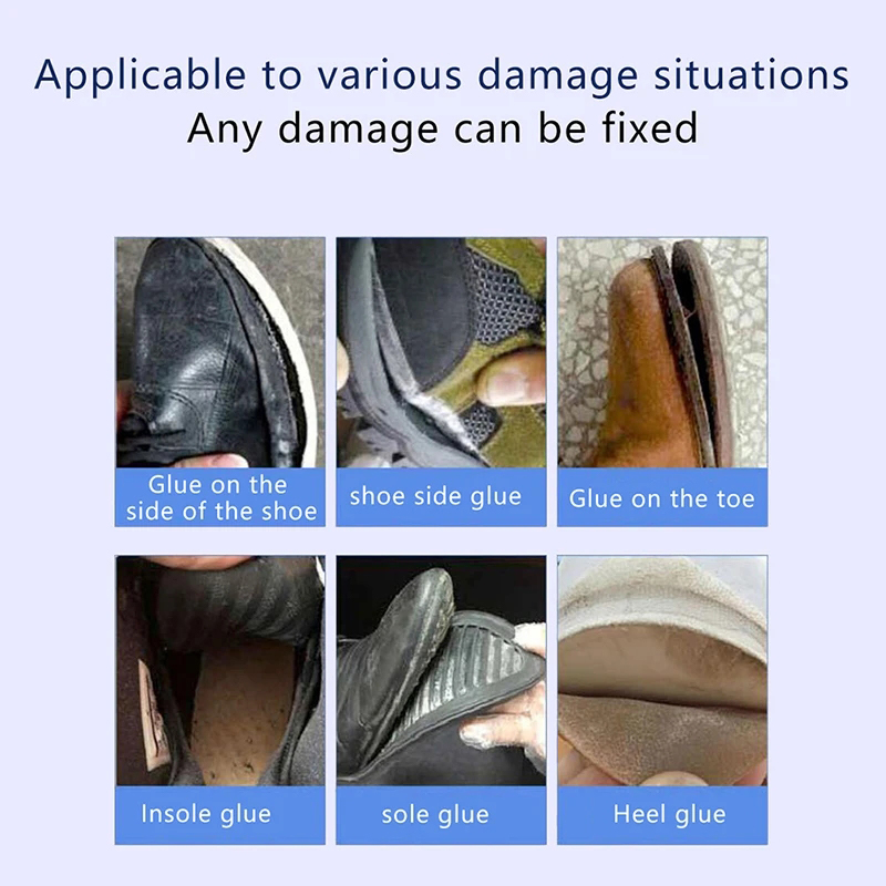 Universal Super Strong Shoe Glue Waterproof Leather Shoe Repair Gam ...
