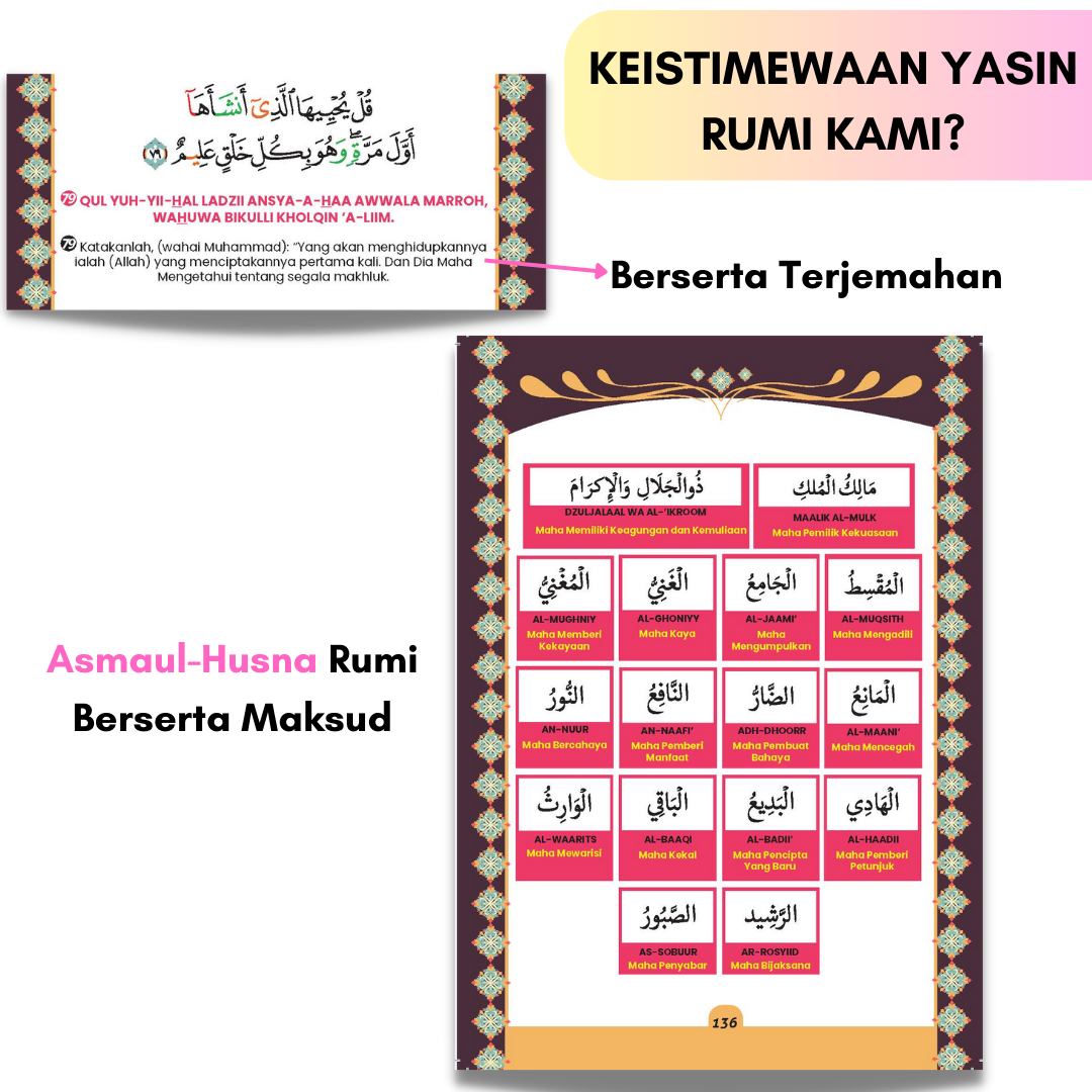 Yasin Rumi - SURAH YASIN, TAHLIL AND PRAYER WITH THE READING OF RUMI ...