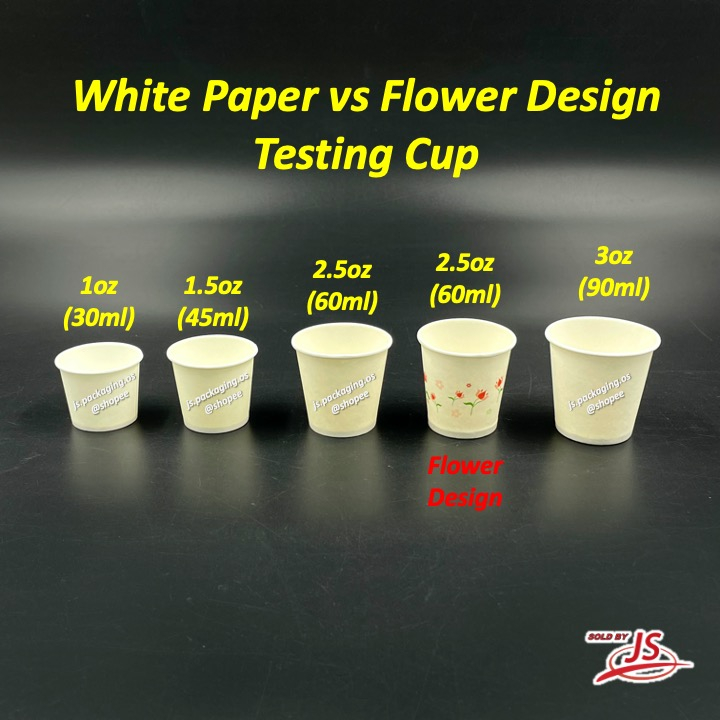 1oz / 2.5oz / 3oz paper sampling cup white sample cup/paper cup/small ...