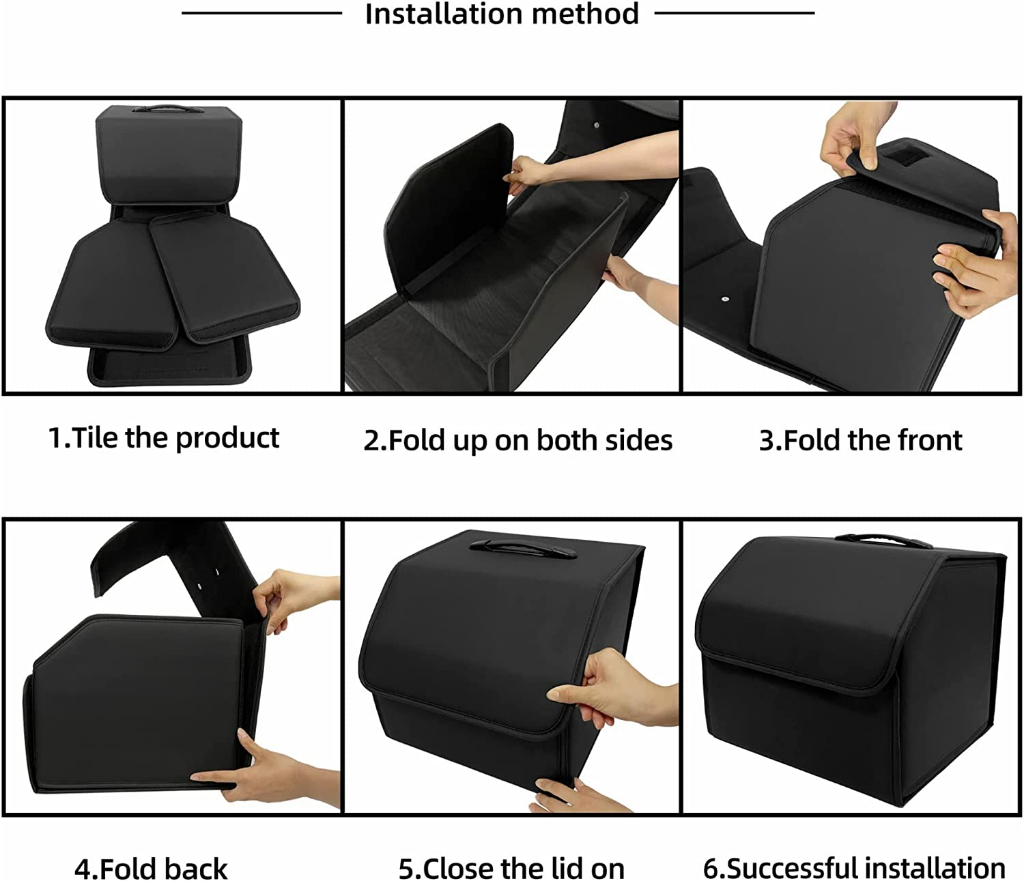 AUTOP Car Trunk Storage Multipurpose Collapsible Organizer Car Trunk ...