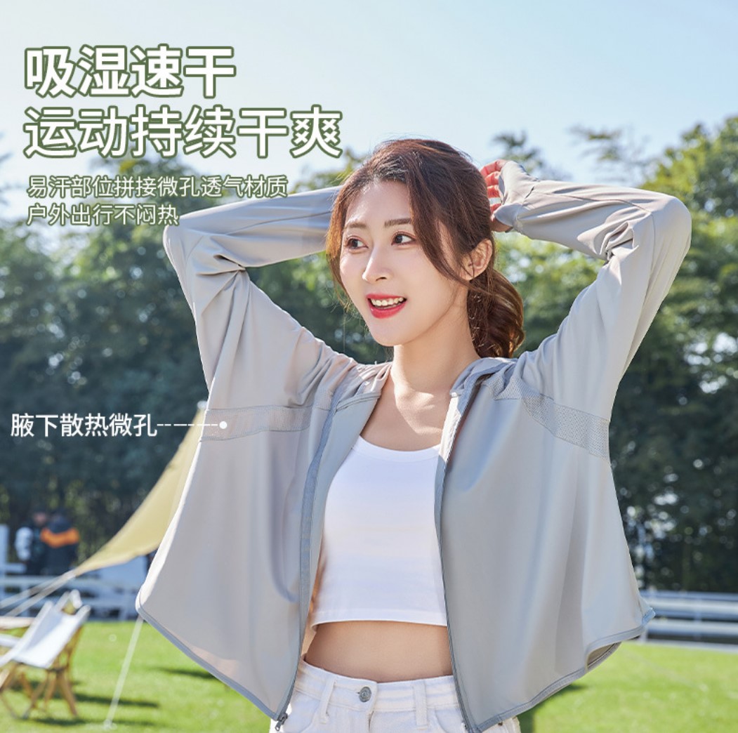 MUST BUY UPF50+ Women Spring and Summer Ice Silk Sun UV Protection Long ...