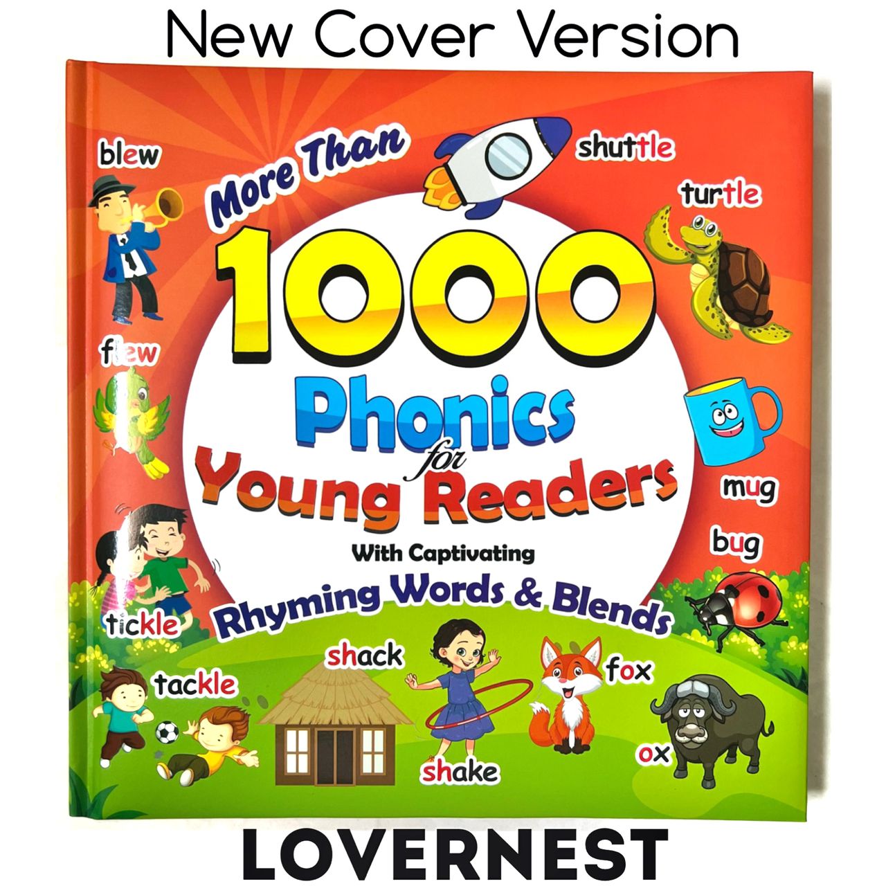 LOVERNEST Mind To Mind 1000 Phonics for Young Readers Padded Book ...
