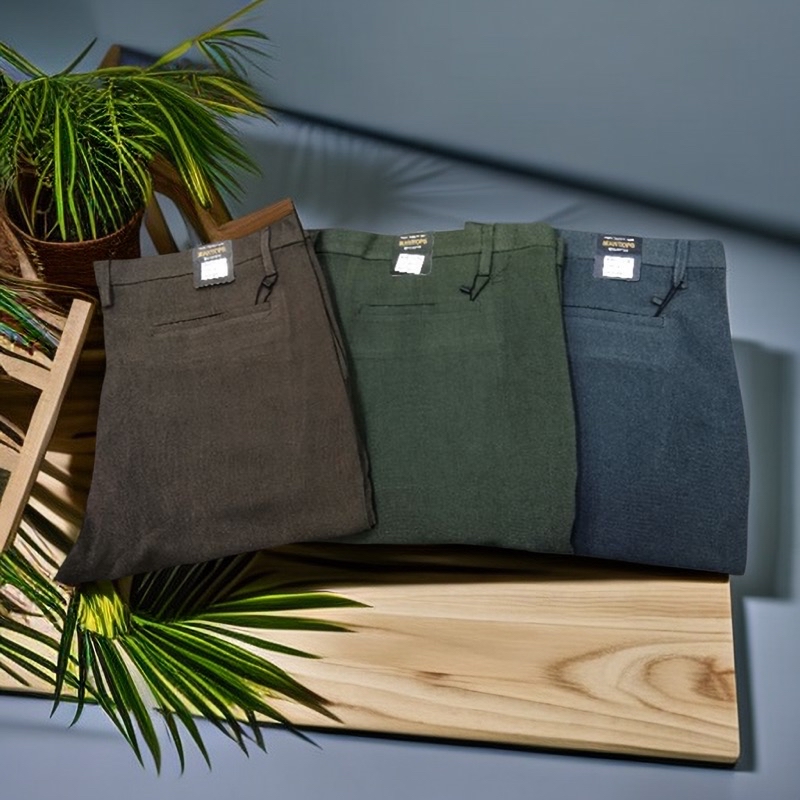 44-58 Men's Pants Long SLACK Sap4 Color Thick Fabric PLUS SIZE | Shopee ...