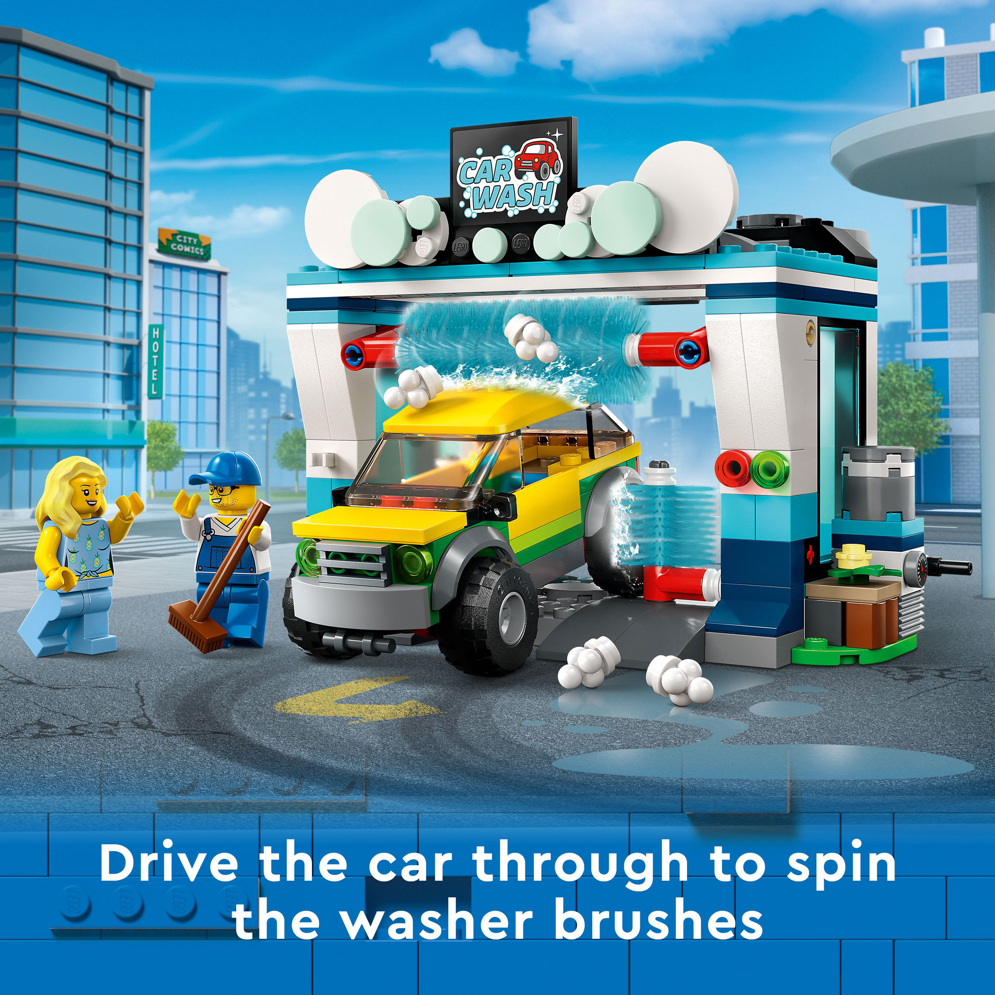 LEGO City 60362 - Car Wash ( 2023 ) | Shopee Singapore