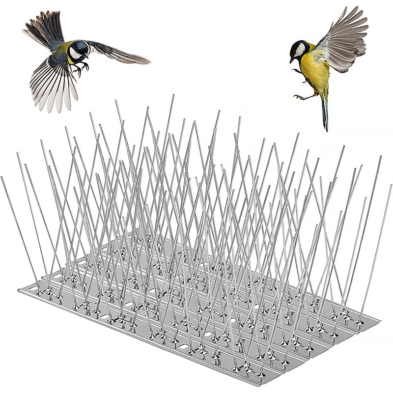 WEATHERPROOF 33cm Stainless Steel Bird Repellent Mat Animal Repeller ...
