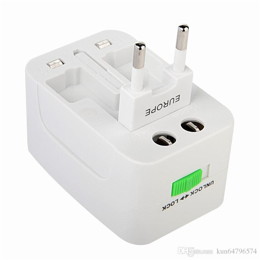 MULTIFUNCTION All In One Universal International Plug Adapter Travel ...