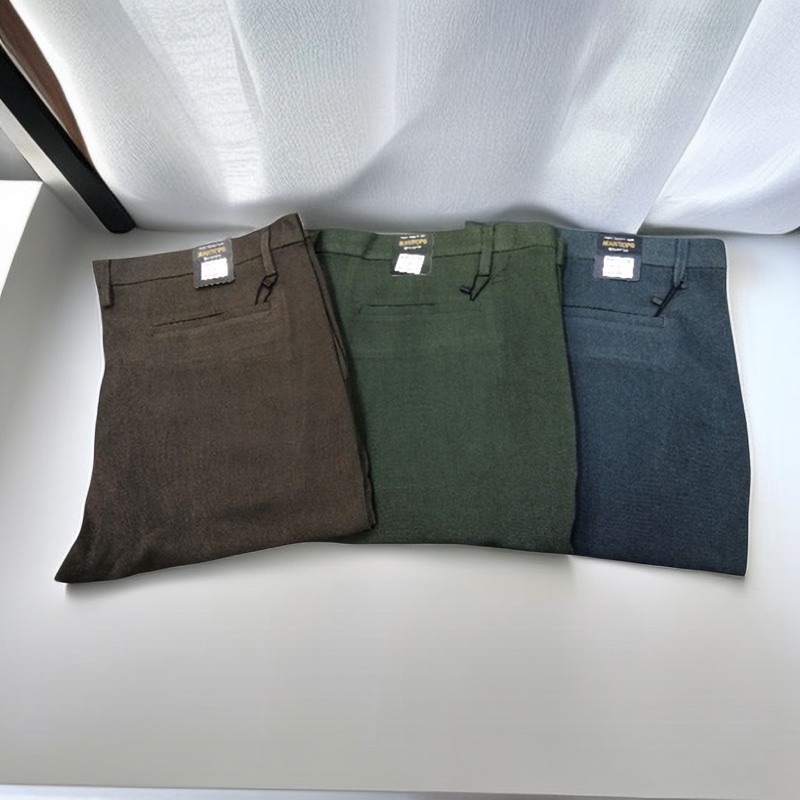 44-58 Men's Pants Long SLACK Sap4 Color Thick Fabric PLUS SIZE | Shopee ...