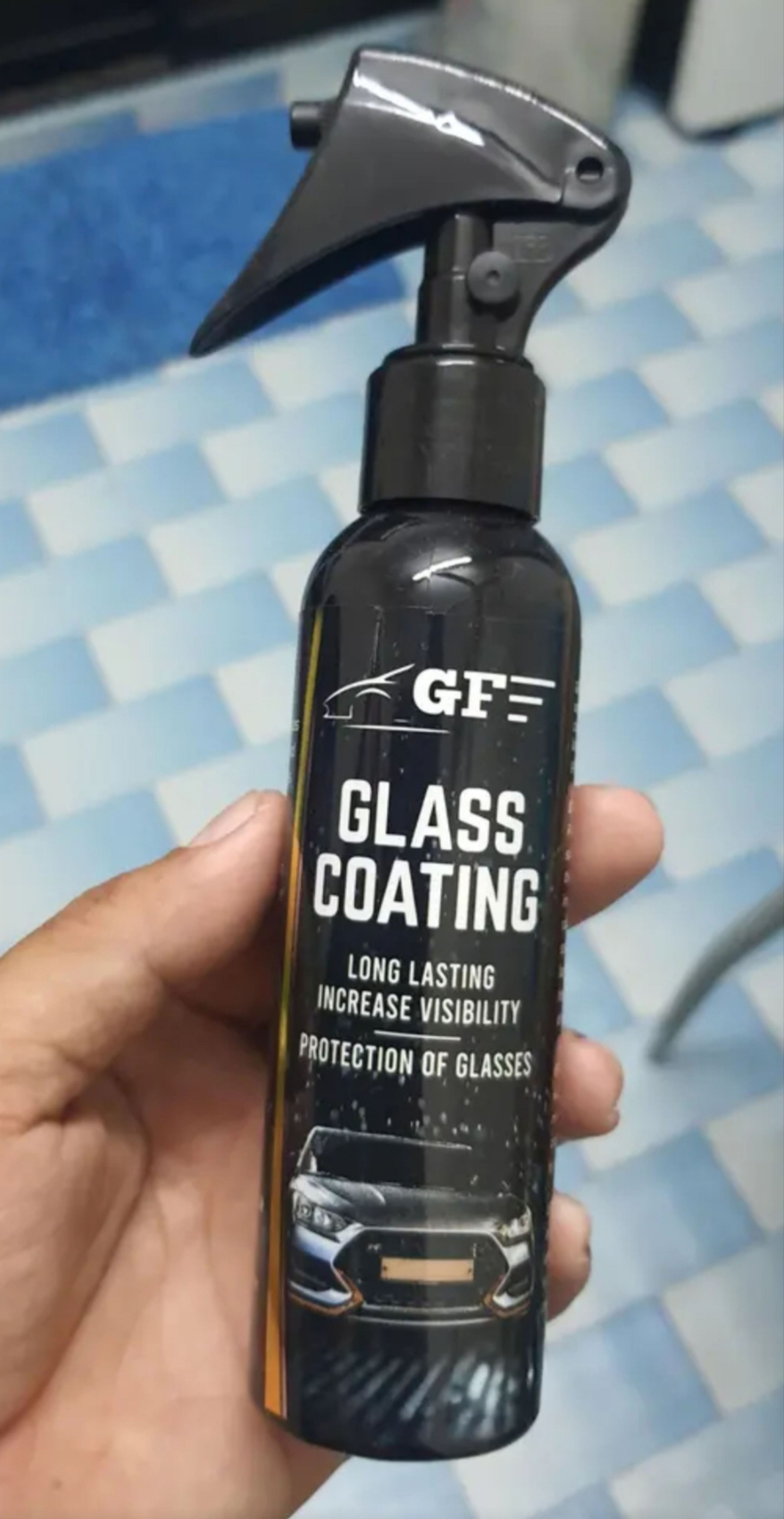 GF GLASS COATING ( COATING CERMIN KERETA ) Waterproof Rainproof / Water ...