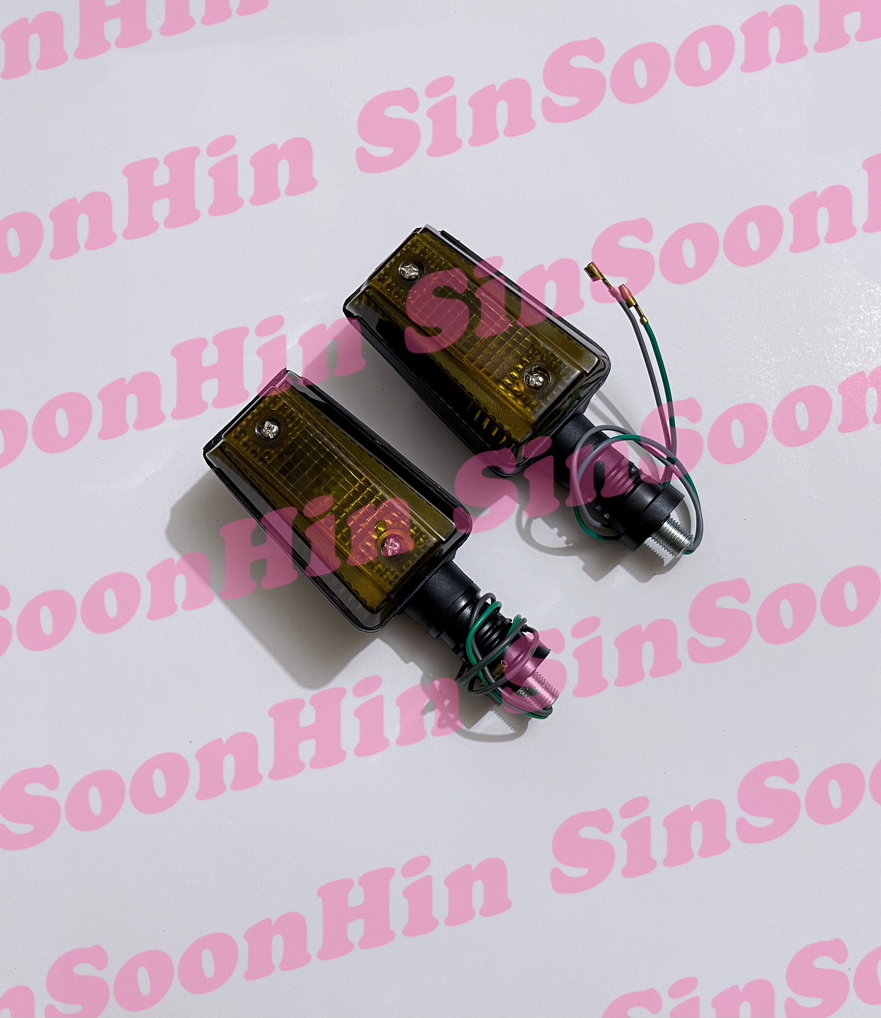 Yamaha RXZ 5Speed Front Signal Assy - Standard signal depan rxz mili 5 ...