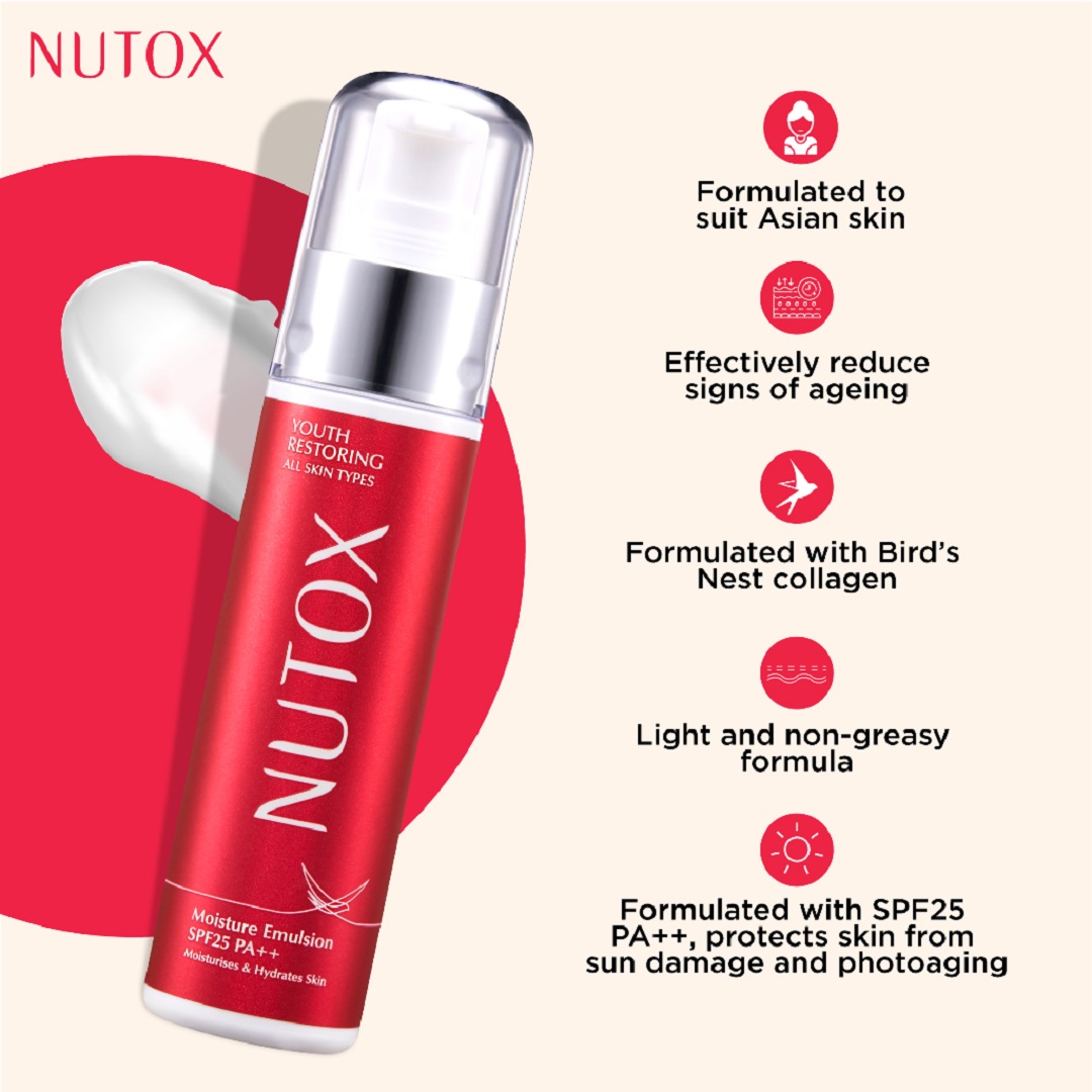 NUTOX Youth Restoring Moisture Emulsion SPF25 PA++ - Combination To ...