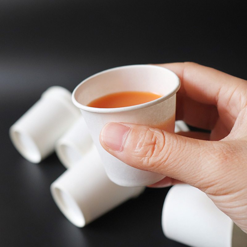 50ml Paper Sample Cup Plain White 50 PCS | 2.5oz Testing Paper Cup ...