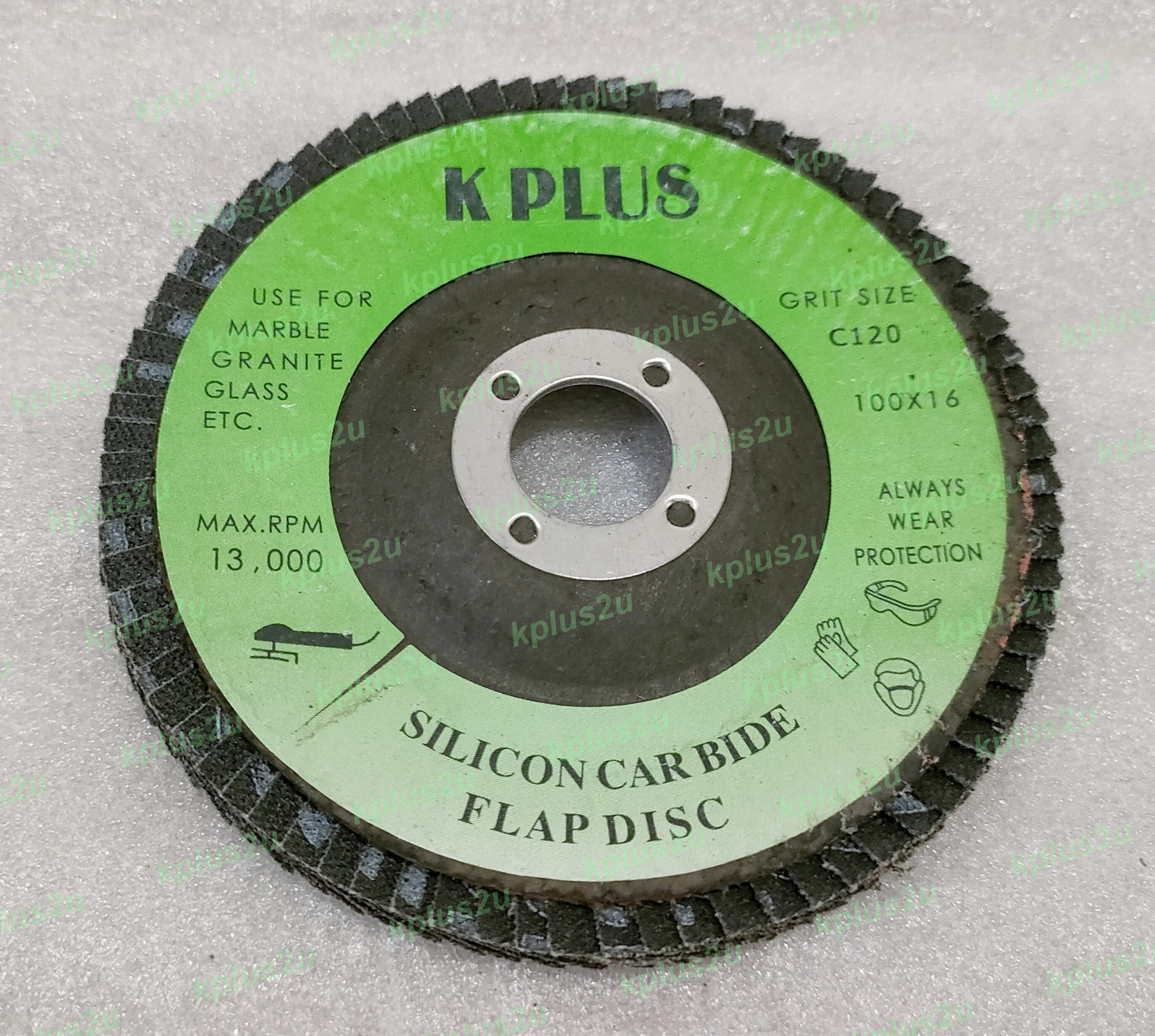 100mm Flap Sand Disc Glass Tile Stone Kertas Pasir 4“ Dis gosok polish ...