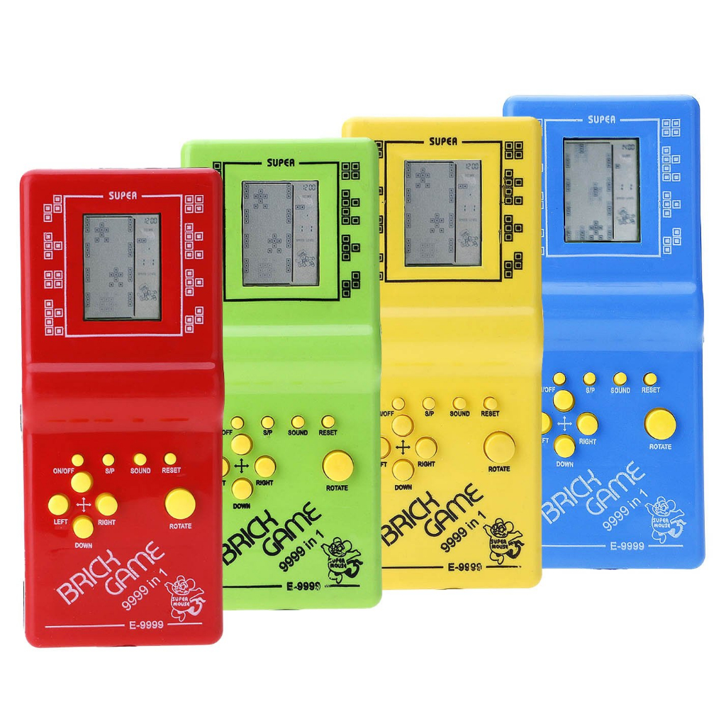CLASSIC Fun Tetris Brick Arcade Mini Gameboy Pixel Game Retro Handheld ...