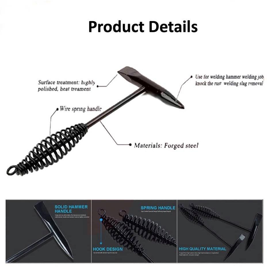 Welding Spring Chipping Hammer/Tukul Kimpalan Spring Kimpalan(300G/500G ...