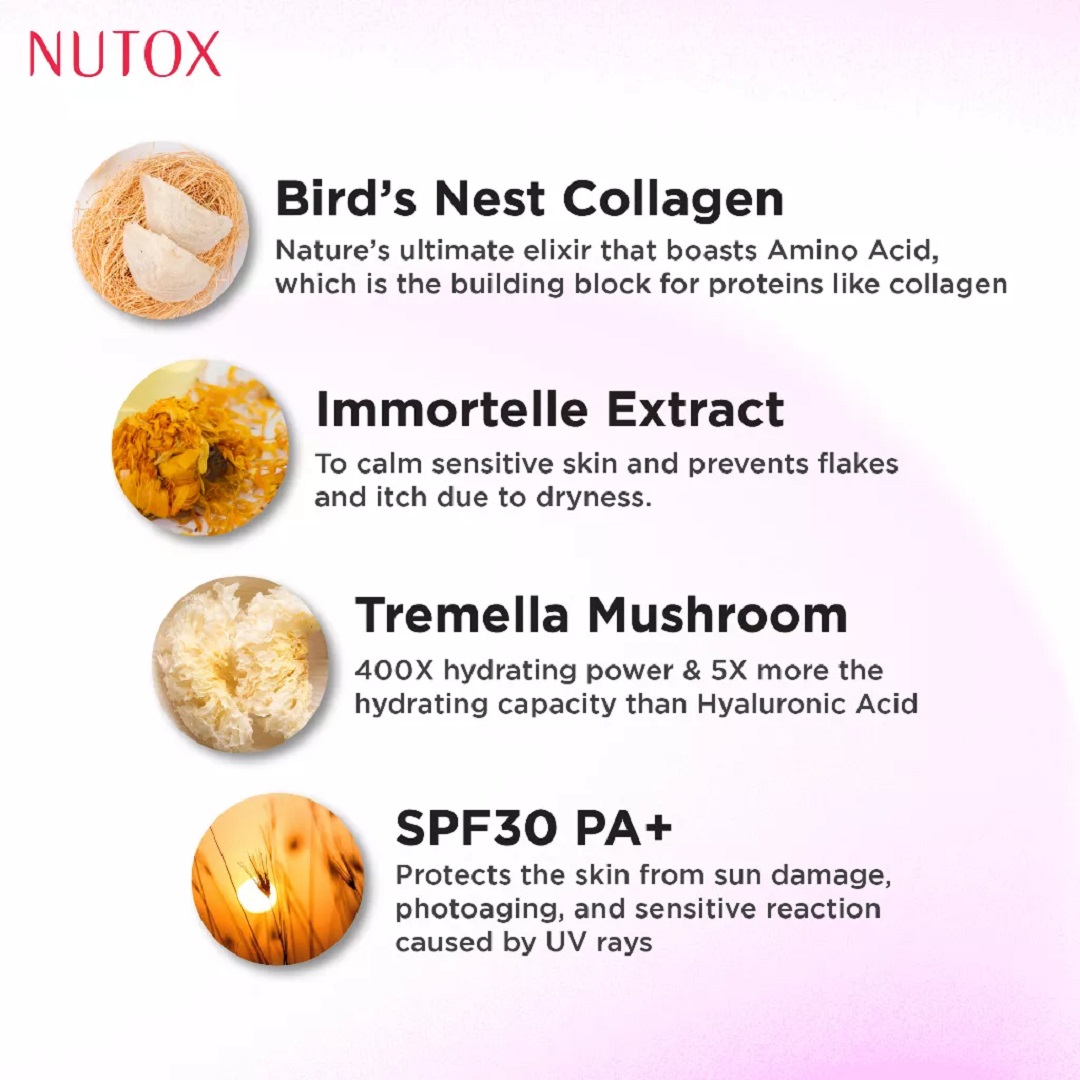 NUTOX Youth Restoring Moisture Emulsion SPF30 PA+ - Dry To Sensitive ...