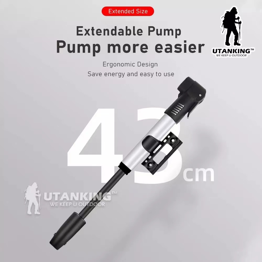 UtanKingTM Mini Bike Pump MTB Bicycle Tyre Ball Air Pump Motorcycle ...