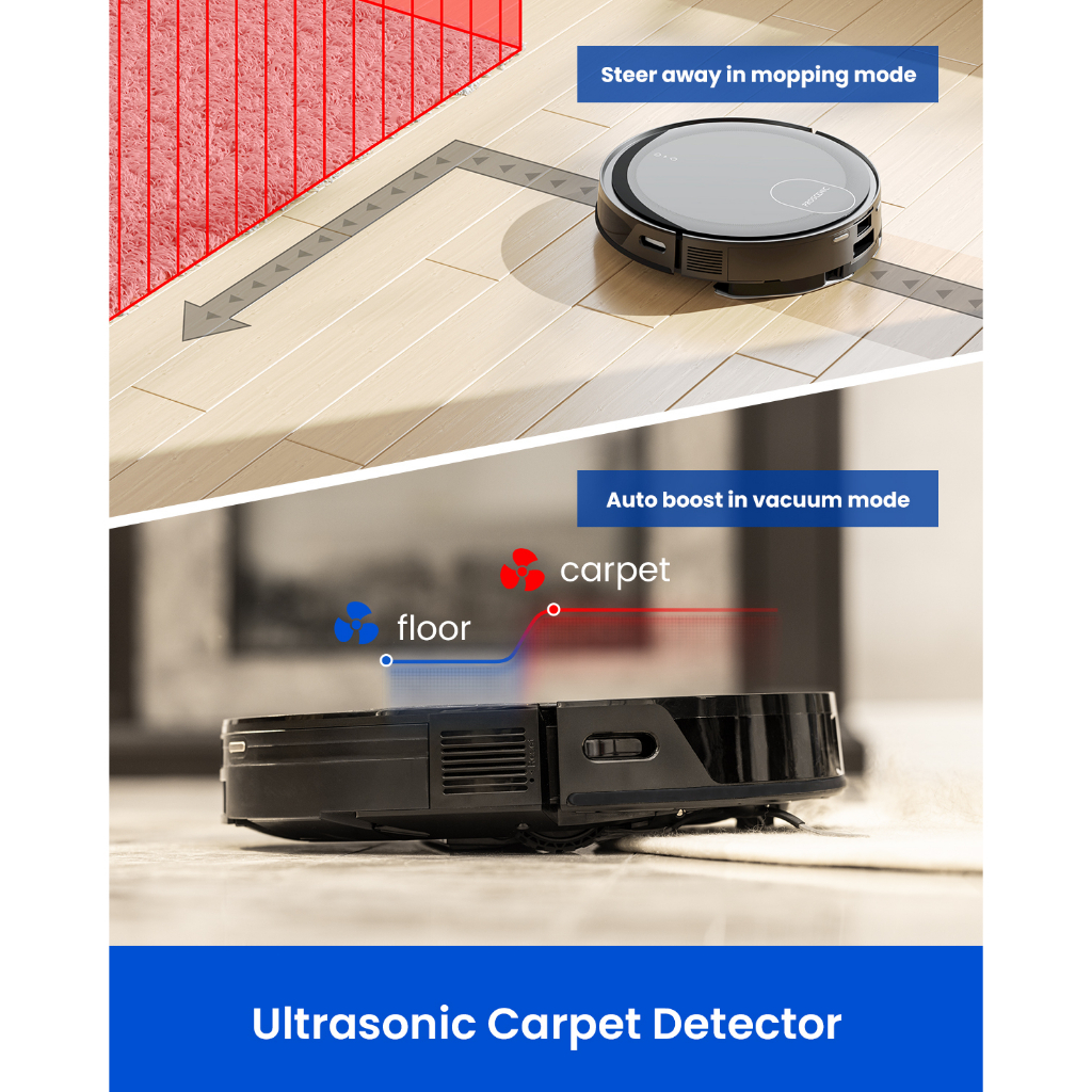 [NEW] Proscenic Floobot X1 Auto Self-Empty Robot Vacuum Cleaner | Sonic ...