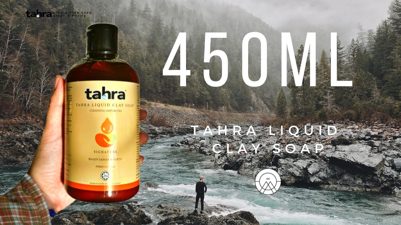 [NEW PACKAGING] TAHRA LIQUID CLAY SOAP - Sabun Samak & Sertu | Shopee ...